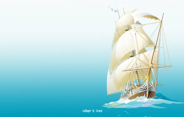 Download wallpaper sea, the ocean, ship, ship, section miscellanea in ...