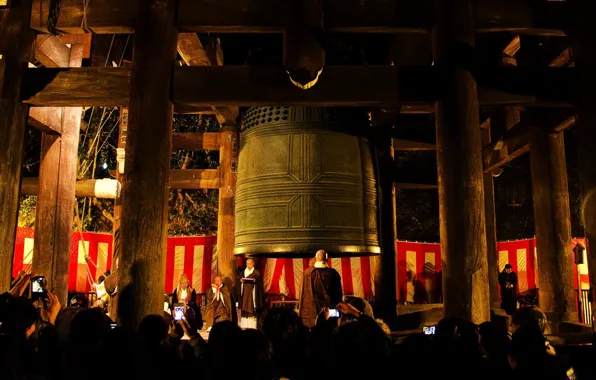 Wallpaper Japan, Kyoto, bell images for desktop, section разное - download