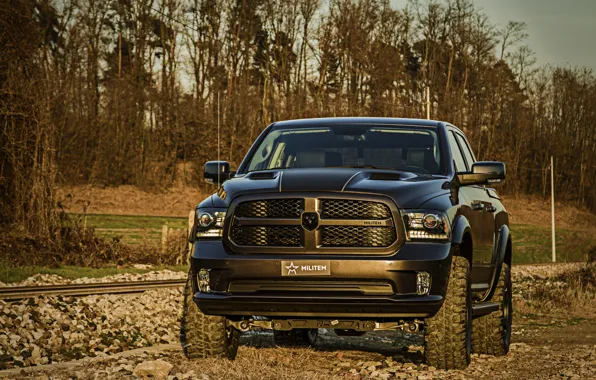 Wallpaper stones, Dodge, pickup, Ram, mound, 2017, 1500 RX Crew Cab ...