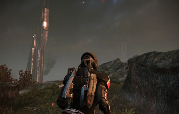 Wallpaper Commander Shepard, Legendary Edition, ME1 for mobile and ...