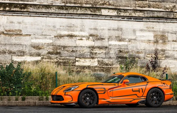 Wallpaper Dodge, Orange, Viper, SRT for mobile and desktop, section ...