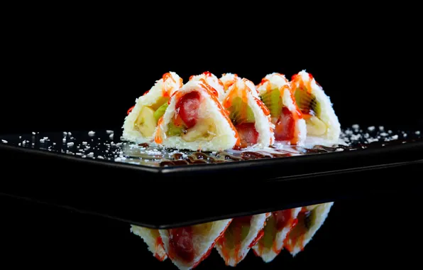 Download wallpaper cake, fruit, dessert, syrup, coconut, section food ...