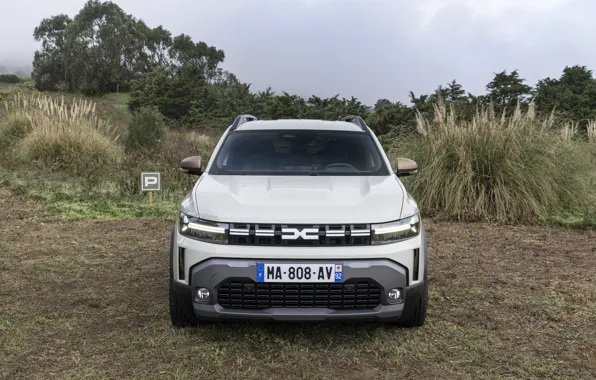 Download wallpaper front view, Duster, Extreme, Dacia, 2024, Dacia ...