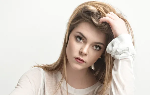 Wallpaper look, model, hair, Daphne images for desktop, section девушки ...