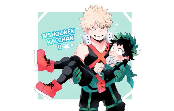 Wallpaper white background, guys, My Hero Academia, Boku No Hero ...