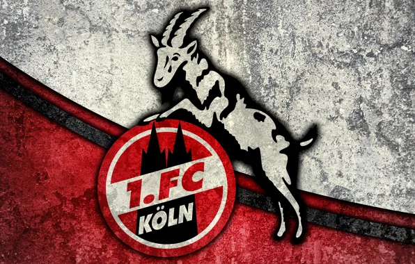 Download wallpaper wallpaper, sport, logo, football, 1. FC Koln ...
