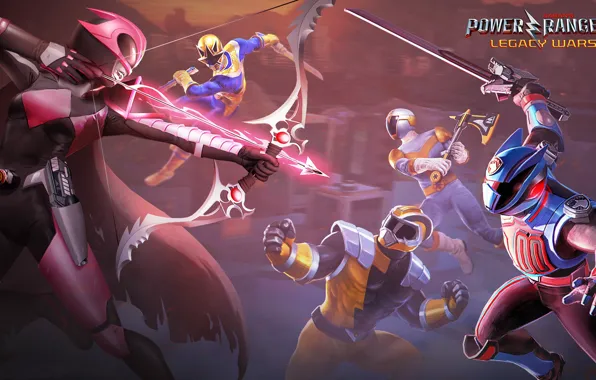 Download wallpaper axe, sword, game, armor, weapon, bow, Power Rangers ...