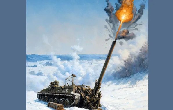 Wallpaper Winter, Snow, War, Russia, Art, Ukraine, Shot, Russian for ...