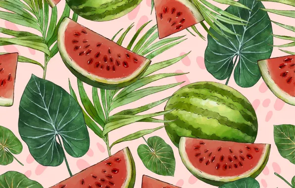Wallpaper background, texture, watermelon, fruit, watermelons for ...