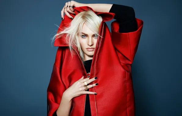 Wallpaper Girl Blue Eyes Model Blonde Candice Swanepoel For Mobile