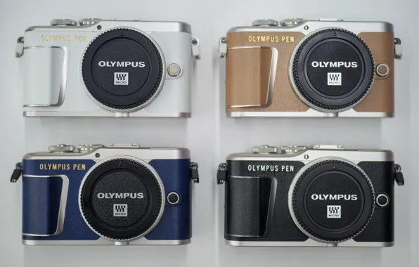 Wallpaper cameras, olympus, four for mobile and desktop, section hi ...