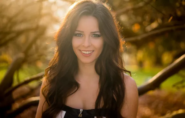 Wallpaper girl, face, portrait for mobile and desktop, section девушки ...