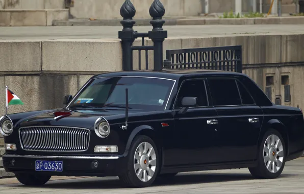 Wallpaper auto, China, limousine, Red Flag, Hong Qi L9 for mobile and ...