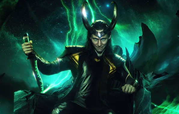Wallpaper king, loki, mischief for mobile and desktop, section фильмы ...