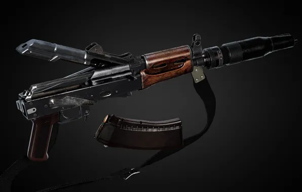 Wallpaper AKS-74U, Cropped machine, Compact machine images for desktop ...