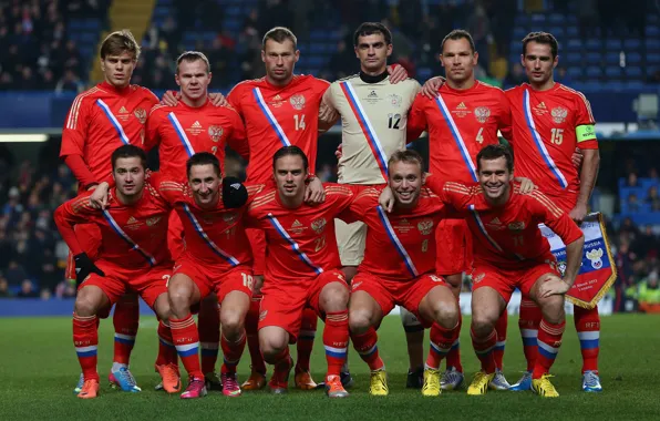Download wallpaper football, players, Team Russia, section sports in ...