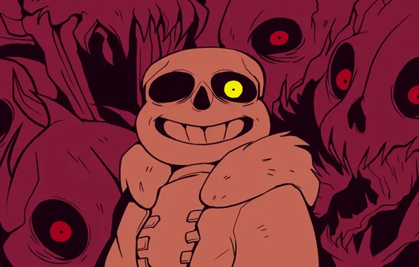 Wallpaper Undertale, Sans, Undertail, Sans images for desktop, section ...
