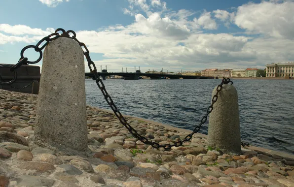 Download wallpaper Architecture, Saint Petersburg, Neva river, section ...