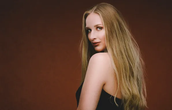 Wallpaper look, face, background, model, hair, Elinor for mobile and ...