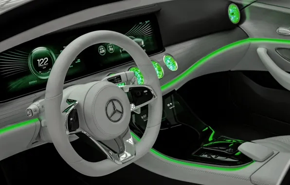 Wallpaper Mercedes-Benz, interior, salon, 2015, Intelligent Aerodynamic ...