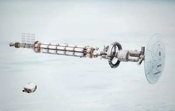 Wallpaper space, planet, flight, camera, Kronos 1 in Low Earth Orbit ...