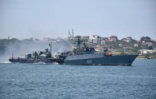 Wallpaper Suzdalets, small anti-submarine ship, project 1124m for ...