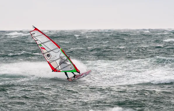 Wallpaper sea, sport, Windsurfer images for desktop, section спорт ...