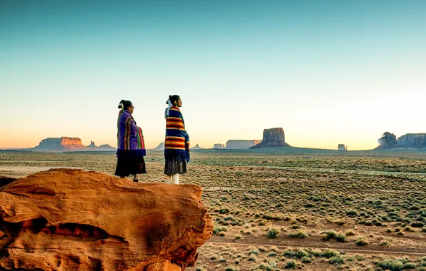 Wallpaper monument valley, nature Park, native american woman for ...