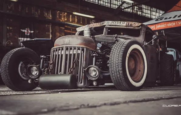 Download wallpaper Car, Custom, Rat Rod, Modified, section other in ...