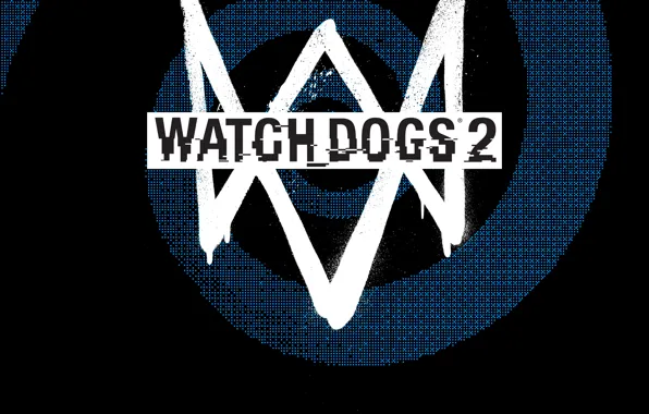 Download wallpaper Logo, Ubisoft, Game, Watch Dogs 2, section games in ...