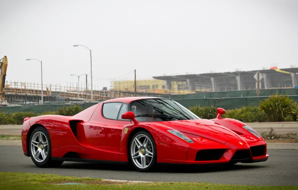 Wallpaper Ferrari, red, supercar, Enzo for mobile and desktop, section ...