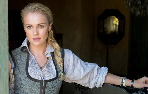 Wallpaper lips, look, blonde, actress, Black Sails, Hannah New, Eleanor Guthrie, Hannah New for ...
