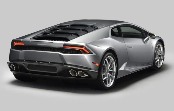 Wallpaper Lamborghini, supercar, rear view, Lamborghini, Huracan ...