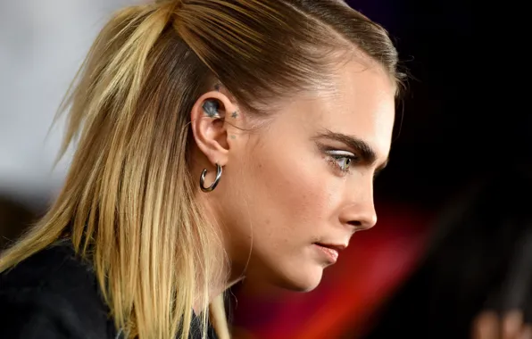 Wallpaper look, pose, model, portrait, actress, tattoo, profile, Cara ...