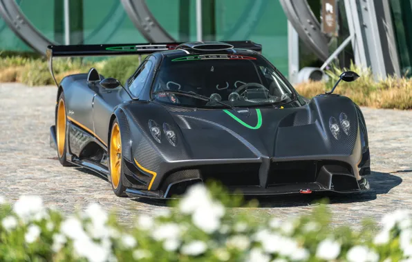 Download wallpaper Pagani, Pagani Zonda R, Zonda, front view, section ...