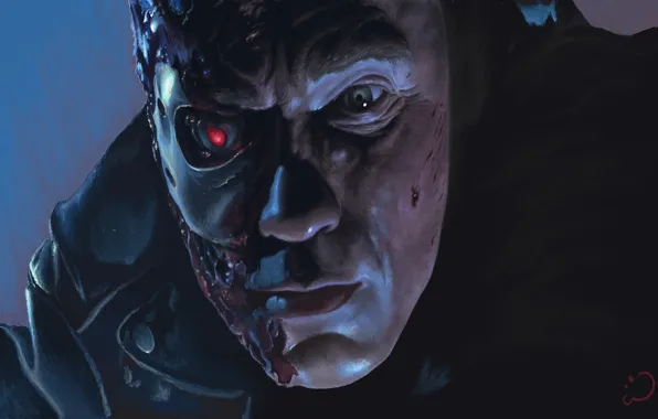 The Terminator Robot Eye