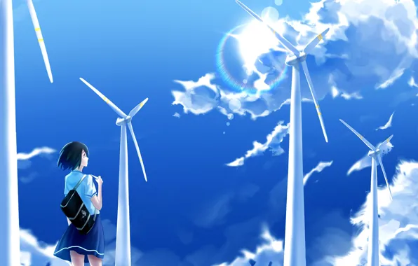 Anime Wind Power