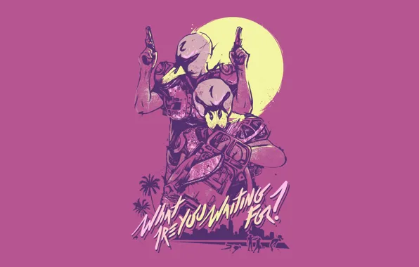 Wallpaper The game, Background, Swans, Miami, Ash, Alex, Alex, Hotline ...