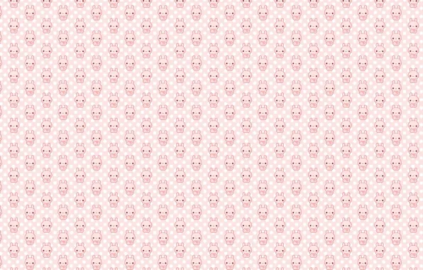 Wallpaper background, texture, anime, art, Bunny, children's for mobile ...