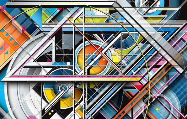 Download wallpaper background, figure, form, section abstraction in ...