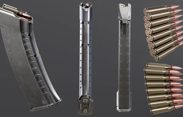 Download wallpaper USSR, AK-107, Cartridges with a magazine, Cartridge ...