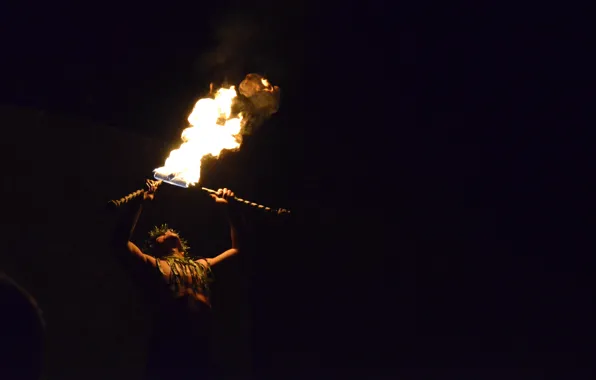 Wallpaper fire, flame, night, ritual, tribe images for desktop, section ...