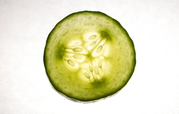 Cucumber Computer Wallpapers Desktop HD Wallpaper: Sliced Cucumber On