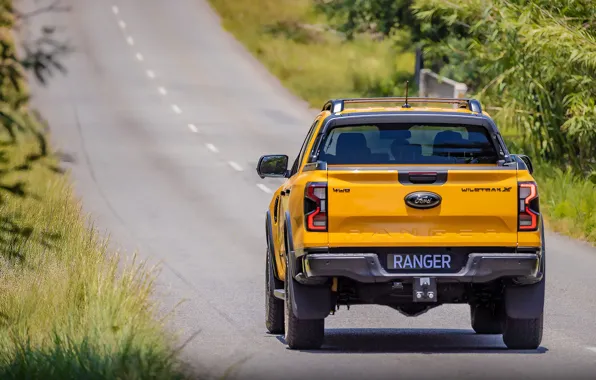 Wallpaper car, Ford, road, Ranger, Ford Ranger Wildtrak X for mobile ...