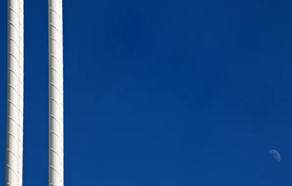 Wallpaper the sky, background, the moon for mobile and desktop, section ...