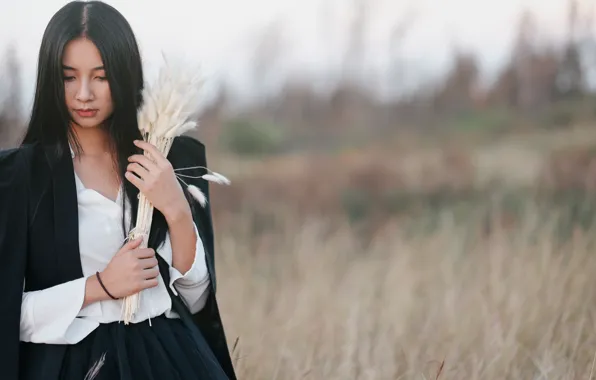 Wallpaper girl, background, beauty images for desktop, section девушки ...