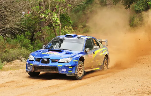 Wallpaper dust, subaru, gravel, rally, rally, wrx, impreza, wrc for ...