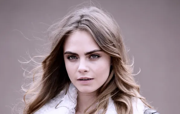 Download wallpaper look, pose, model, actress, hair, Cara Delevingne ...