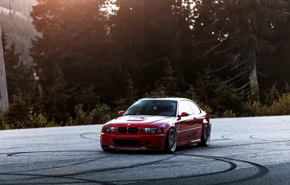 Wallpaper Red, E46, M3 for mobile and desktop, section bmw, resolution ...