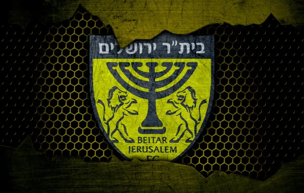 Download wallpaper wallpaper, sport, logo, football, Beitar Jerusalem ...